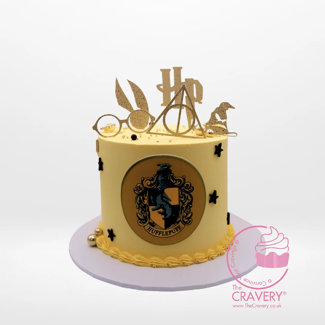 Hufflepuff Cake | A Personal Touch For Birmingham Parties