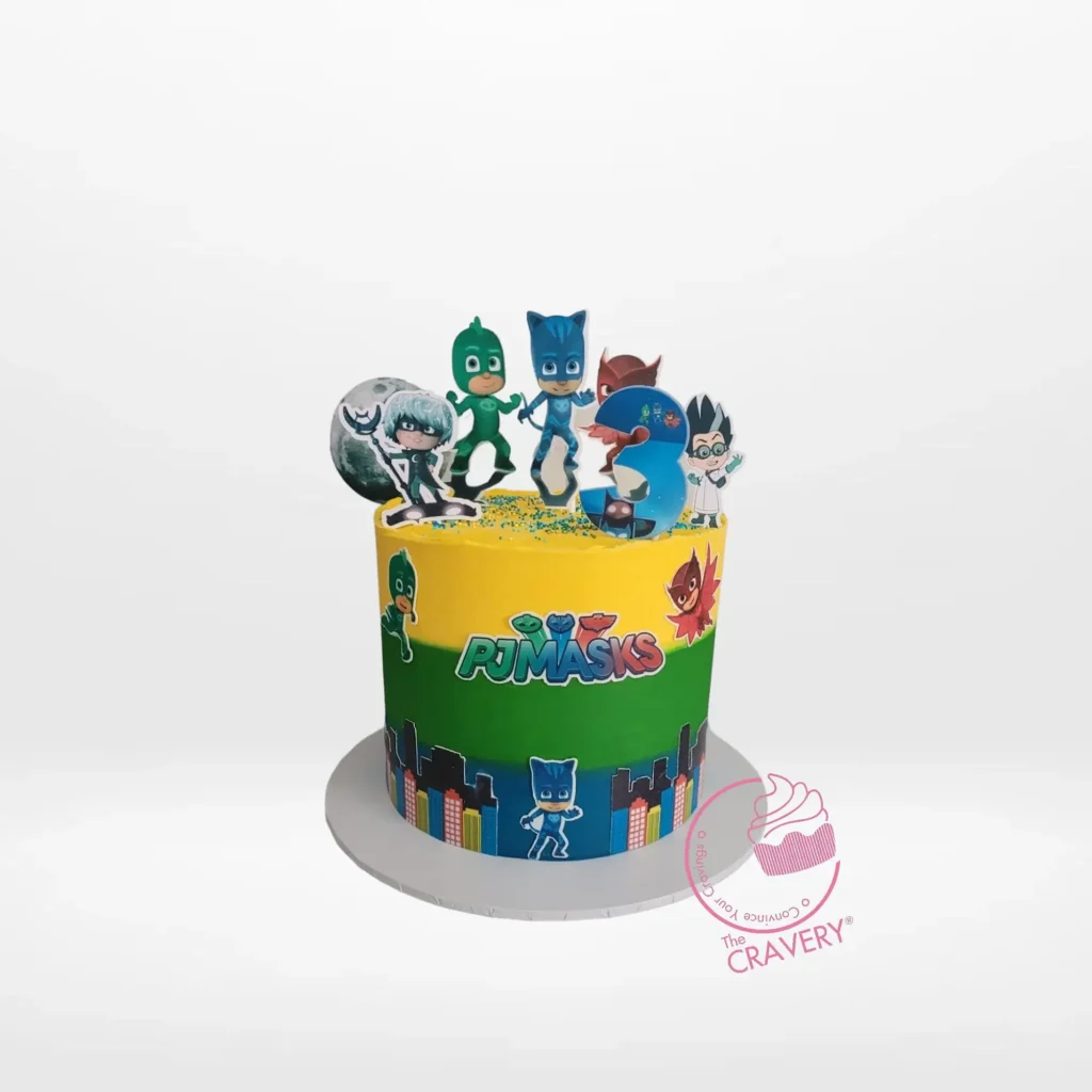 PJ Mask Cake | The Cravery Birthday Cakes In Birmingham UK